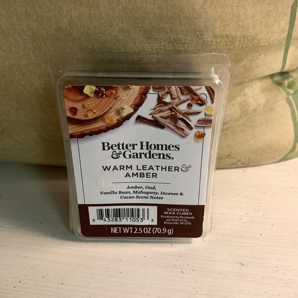 Accents | Better Homes Gardens Warm Leather Amber Wax Tarts | Poshmark